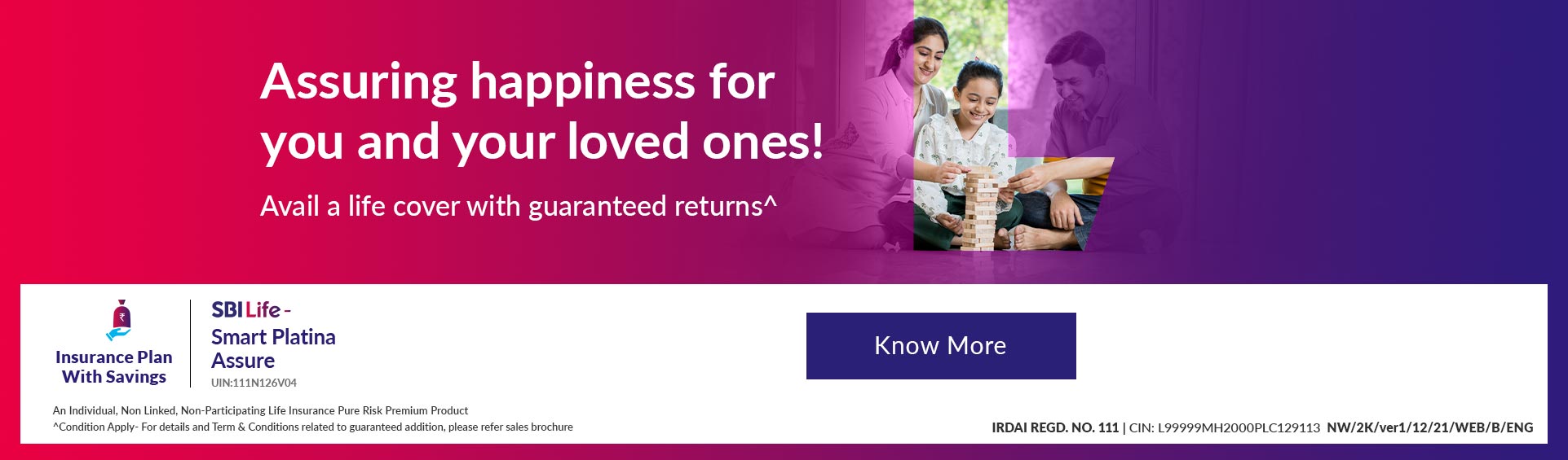 Life Insurance Policy | SBI Life Insurance Plans in India
